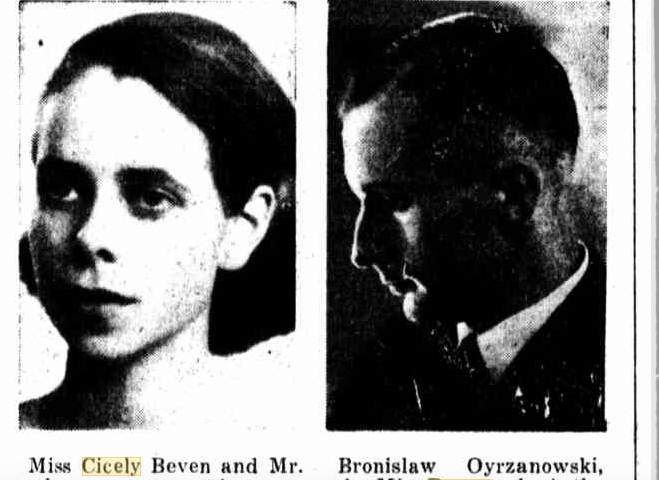 A fascinating family history diversion – finding Cicely Beven – GSQ Blog