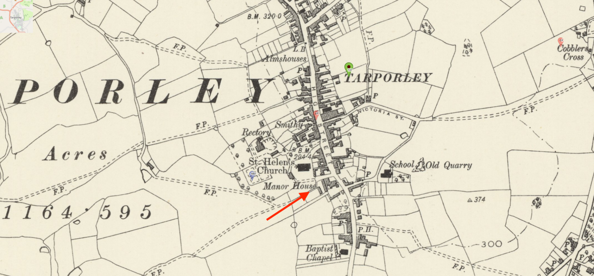 Joseph and the Tarporley Manor House. – GSQ Blog