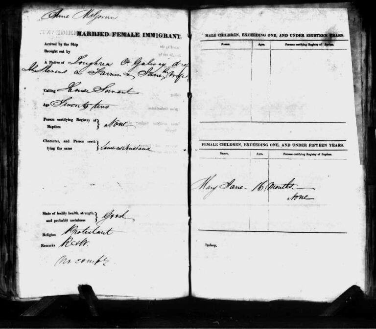 Escaping Famine: Hugh McGovern (1822-1905) and Ann Stevens (1819-1873) – GSQ Blog