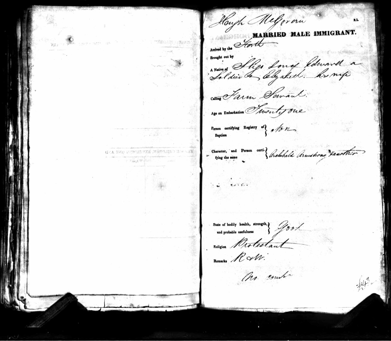 Escaping Famine: Hugh McGovern (1822-1905) and Ann Stevens (1819-1873 ...